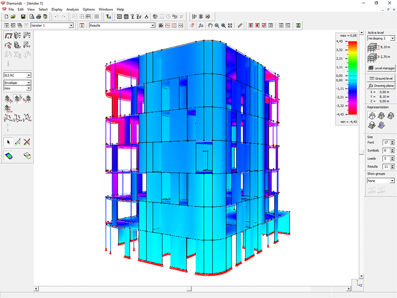 Structural analysis Software - BuildSoft NV/SA - Diamonds