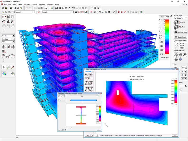 Structural analysis Software - BuildSoft NV/SA - Diamonds